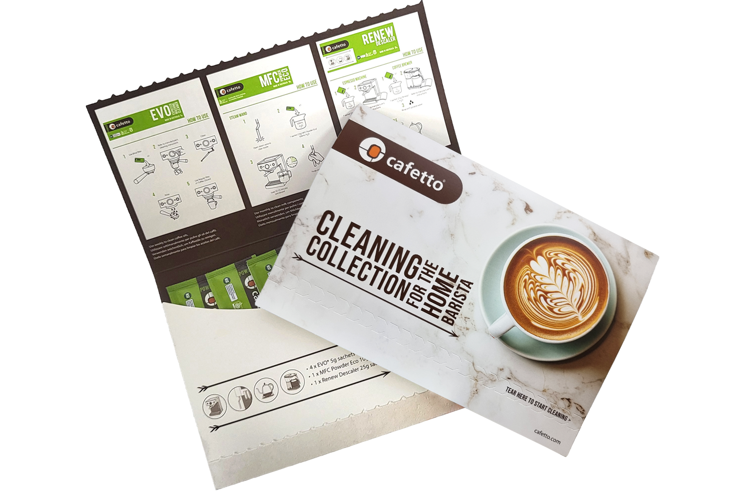 Home Cleaning Collection Sachet Kit – Coffee Merch