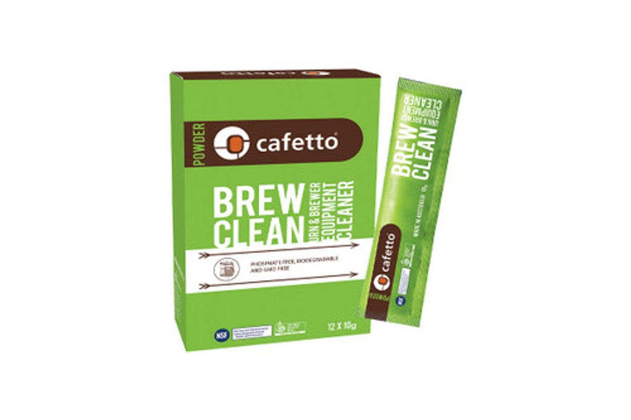 Brew Clean -12x10g Sachet Box | Cafetto – Coffee Merch
